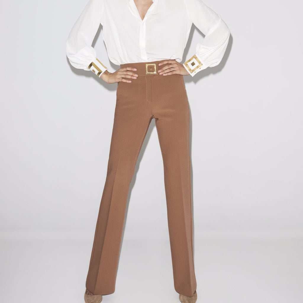 Gold Infinity Trousers – Themis Z