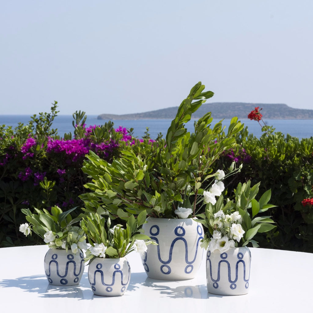 Cycladic Blue Vases – Themis Z